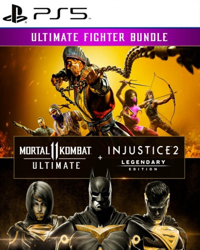 Mortal Kombat 11 Ultimate + Injustice 2 Legendary Edition Bundle PS5 | Juegos digitales Ecuador