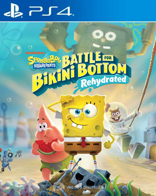 SPONGEBOB SQUAREPANTS BATTLE FOR BIKINI BOTTOM REHYDRATED PS4 | Juegos ...