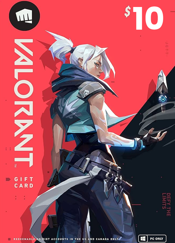 Valorant Gift Card 10 USD (USA) | Juegos digitales Ecuador